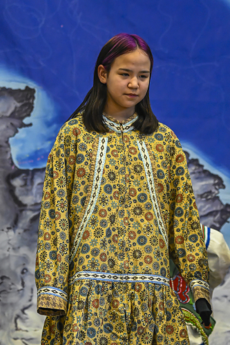 Tween Inupiat Eskimo Girl
